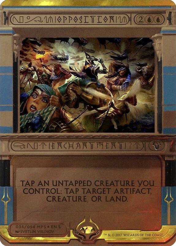 Opposition - Masterpiece Series: Amonkhet Invocations - Magic: The Gathering - TCGplayer.com