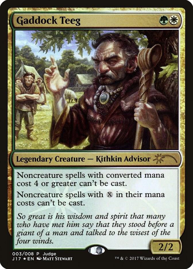 Gaddock Teeg - Judge Promos - Magic: The Gathering - TCGplayer.com
