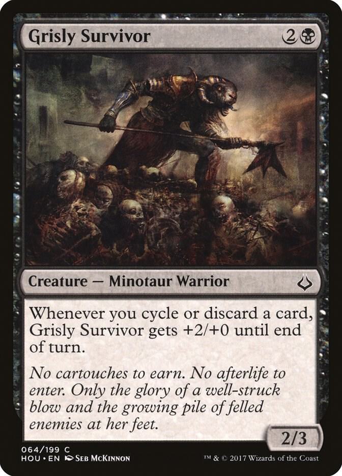 Grisly Survivor - Hour of Devastation - Magic: The Gathering ...