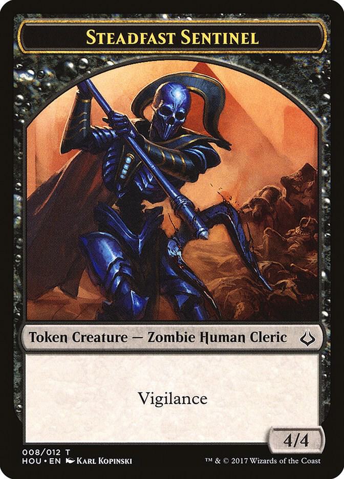 Steadfast Sentinel Token - Hour of Devastation - Magic: The Gathering ...