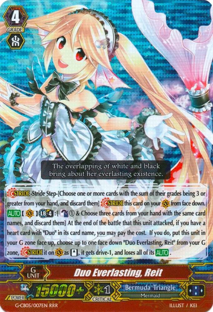 Duo Everlasting, Reit - G-CB05: Prismatic Divas - Cardfight Vanguard