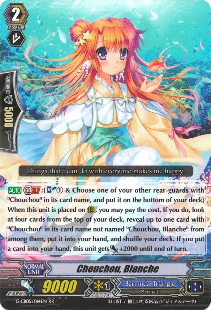 Chouchou, Blanche - G-CB05: Prismatic Divas - Cardfight Vanguard - TCGplayer.com