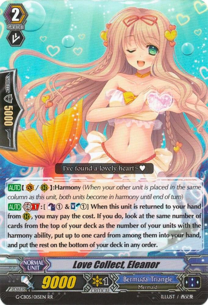 Love Collect, Eleanor - G-CB05: Prismatic Divas - Cardfight Vanguard - TCGplayer.com