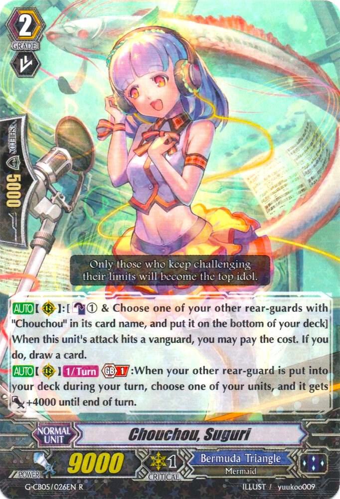 Chouchou, Suguri - G-CB05: Prismatic Divas - Cardfight Vanguard - TCGplayer.com