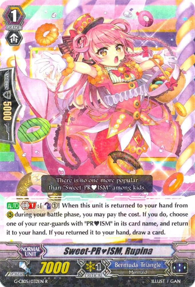 Sweet-PRISM, Rupina - G-CB05: Prismatic Divas - Cardfight Vanguard - TCGplayer.com