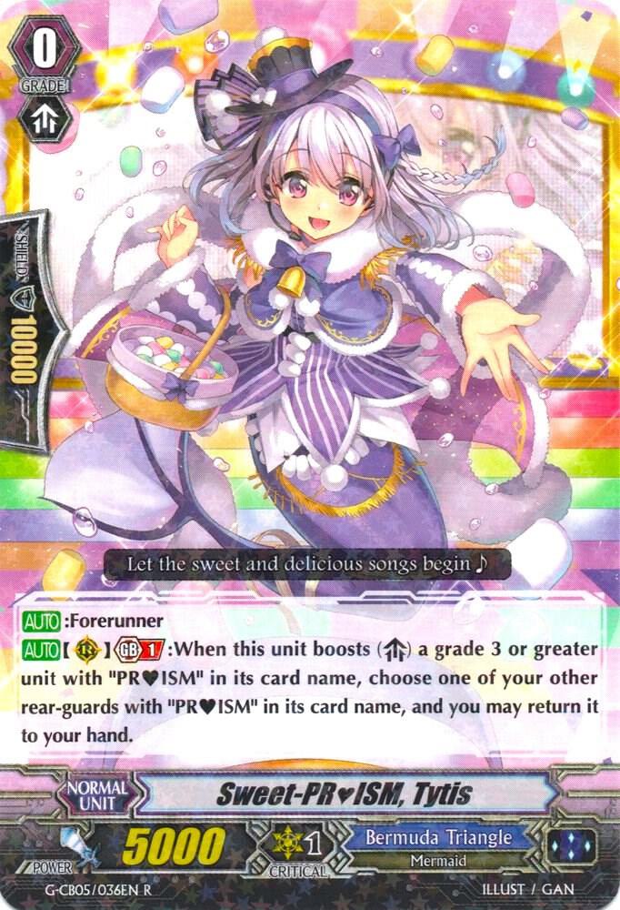 Sweet-PRISM, Tytis - G-CB05: Prismatic Divas - Cardfight Vanguard - TCGplayer.com