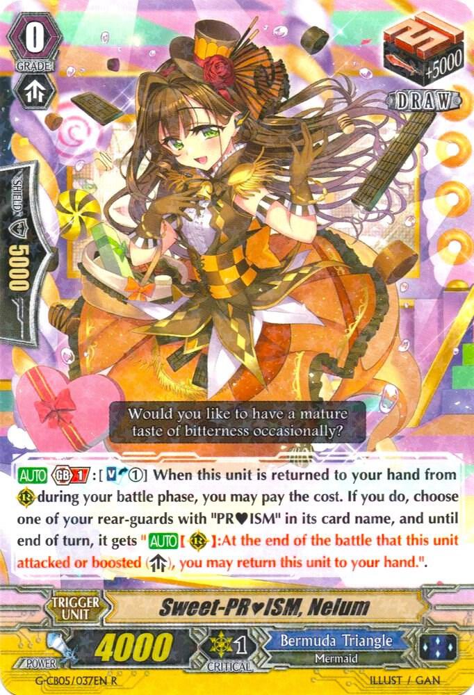 Sweet-PRISM, Nelum - G-CB05: Prismatic Divas - Cardfight Vanguard