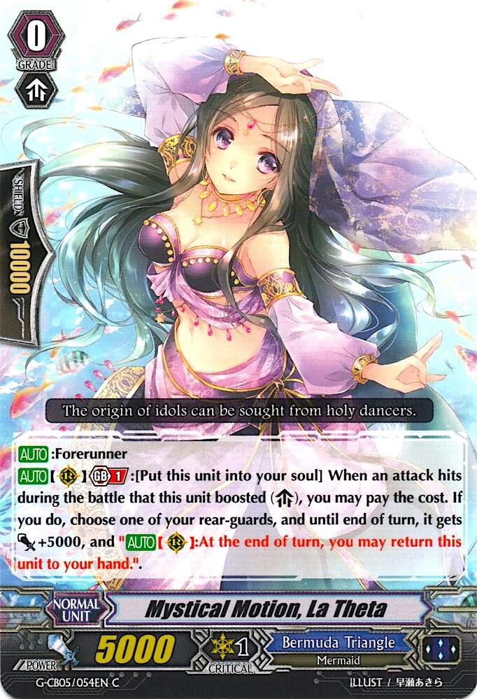 Mystical Motion, La Theta - G-CB05: Prismatic Divas - Cardfight Vanguard - TCGplayer.com