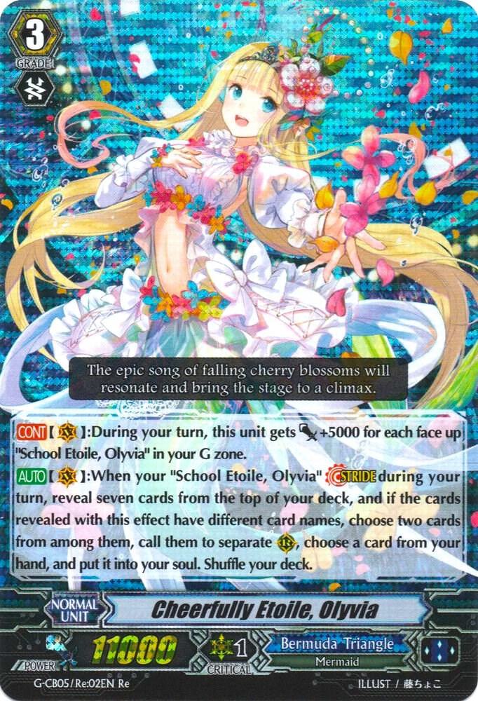 Cheerfully Etoile, Olyvia - G-CB05: Prismatic Divas - Cardfight Vanguard