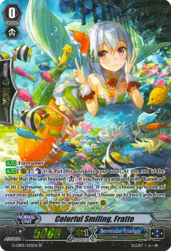 Colorful Smiling, Fratte (SP) - G-CB05: Prismatic Divas - Cardfight Vanguard - TCGplayer.com