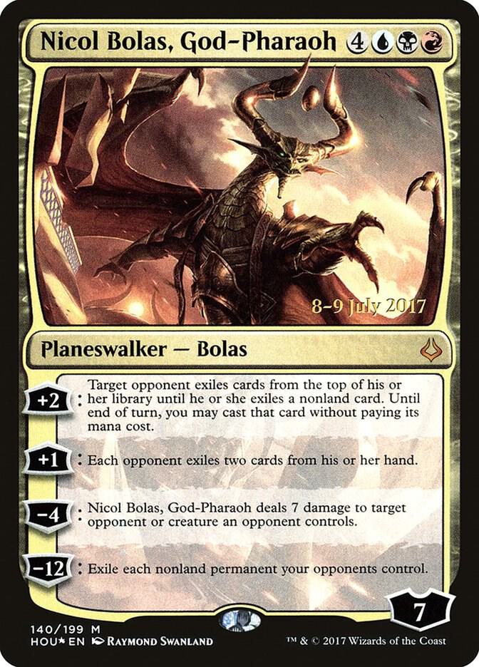 Nicol Bolas, God-Pharaoh - Prerelease Cards - Magic: The Gathering ...