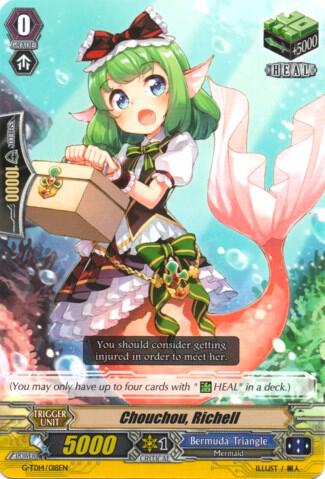 Chouchou, Richell - G-TD14: Debut of the Divas - Cardfight Vanguard