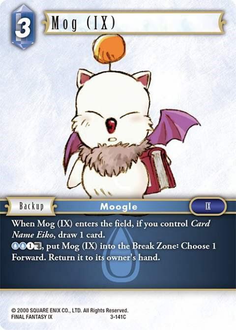 Mog (IX) - Opus III - Final Fantasy TCG - TCGplayer.com