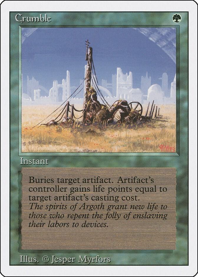 Crumble - Revised Edition - Magic: The Gathering - TCGplayer.com