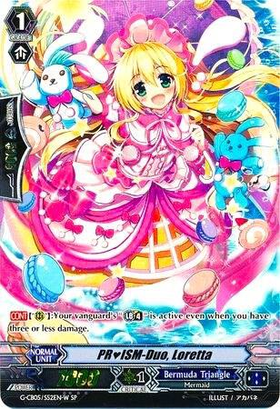 PRISM-Duo, Loretta (White - SP) - G-CB05: Prismatic Divas - Cardfight Vanguard