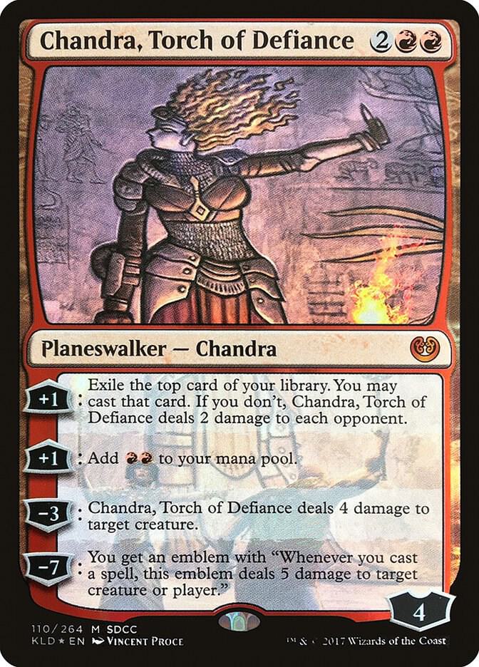 Chandra, Torch of Defiance (SDCC 2017 Exclusive) - Media Promos - Magic: The Gathering ...