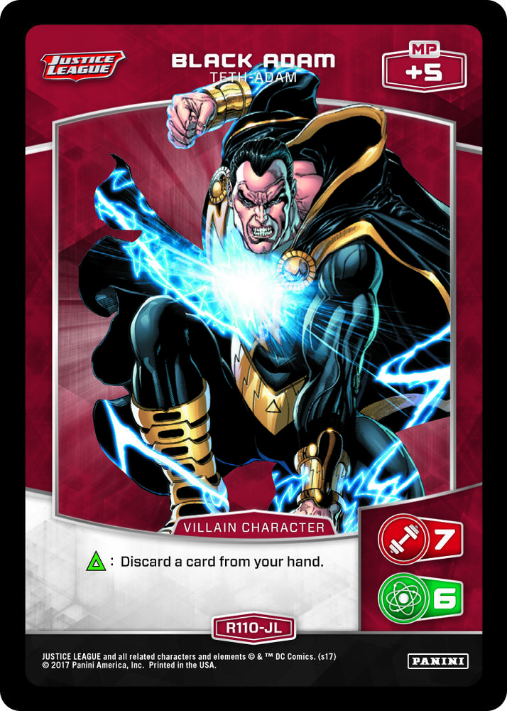 Black Adam - Teth-Adam - Justice League - MetaX TCG