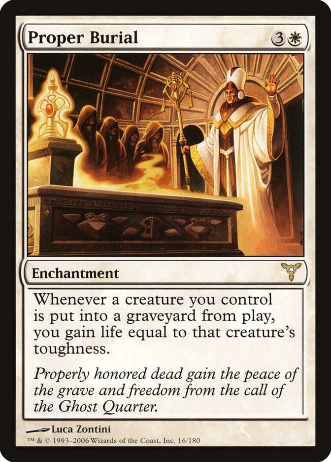 Proper Burial - Dissension - Magic: The Gathering - TCGplayer.com