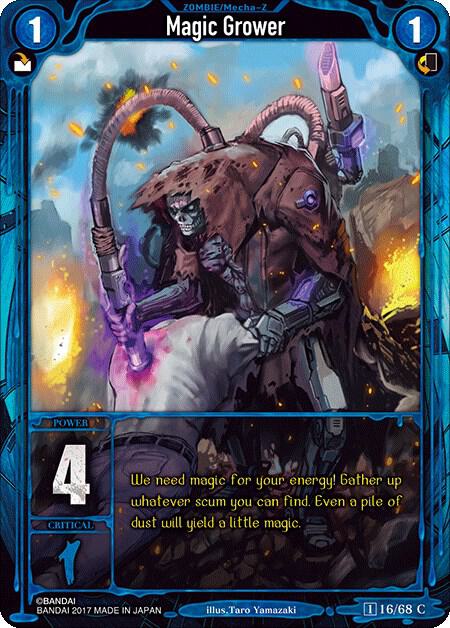 Magic Grower - Zombie World Order TCG - Set 1 - Zombie World Order TCG