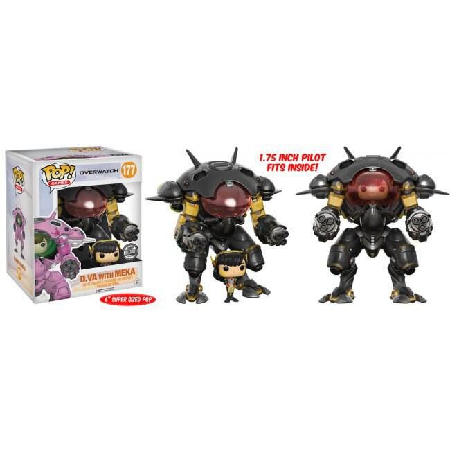 Overwatch: D.VA and MEKA 2-Pack (Carbon Fiber) (Blizzard Gear Exclusive ...
