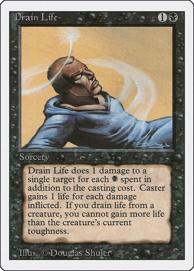 Drain Life - Revised Edition - Magic: The Gathering - TCGplayer.com