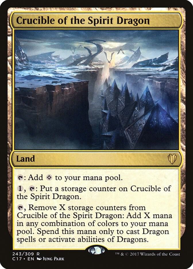Crucible of the Spirit Dragon - Commander 2017 - Magic: The Gathering ...