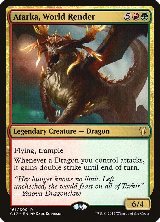 Atarka, World Render - Commander 2017 - Magic: The Gathering ...