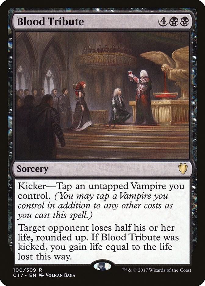Blood Tribute - Commander 2017 - Magic: The Gathering - TCGplayer.com
