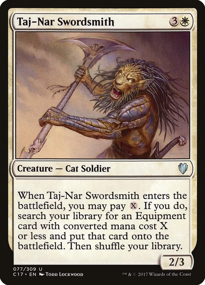 Taj-Nar Swordsmith - Commander 2017 - Magic: The Gathering - TCGplayer.com