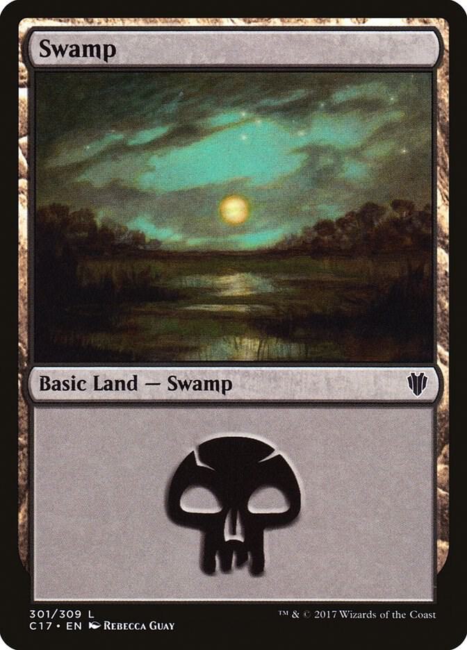 Swamp (301) - Commander 2017 - Magic: The Gathering - TCGplayer.com