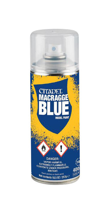 Citadel Spray Paint: Macragge Blue Spray - Citadel Spray Paints ...