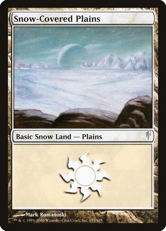 Snow-Covered Plains - Coldsnap - Magic: The Gathering - TCGplayer.com