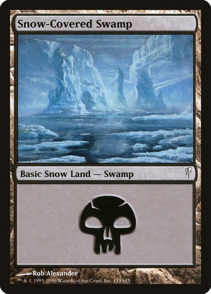 Snow-Covered Swamp - Coldsnap - Magic: The Gathering - TCGplayer.com