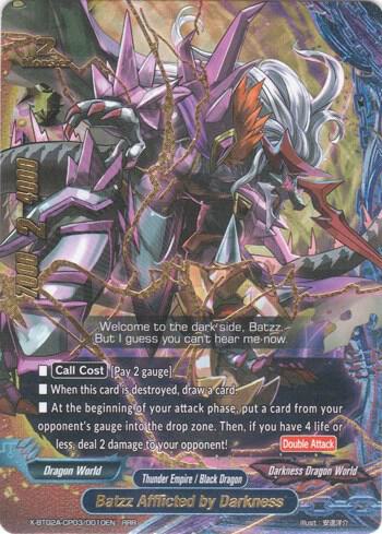 Batzz Afflicted by Darkness - Evolution & Mutation - Future Card BuddyFight