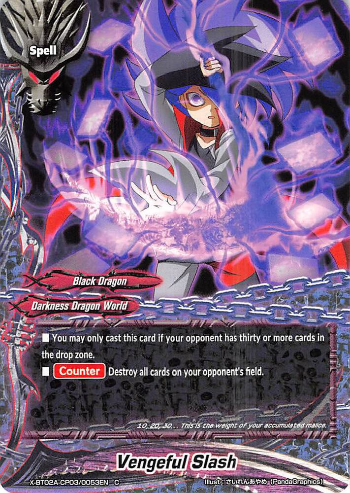 Vengeful Slash - Evolution & Mutation - Future Card BuddyFight ...