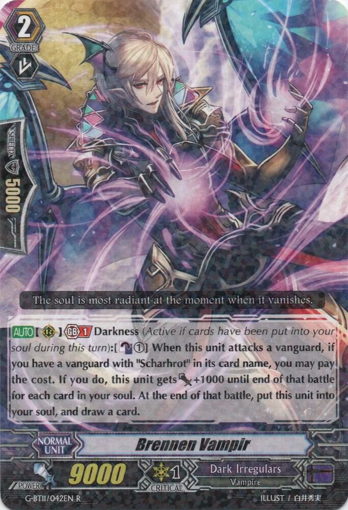 Brennen Vampir - G-BT11: Demonic Advent - Cardfight Vanguard