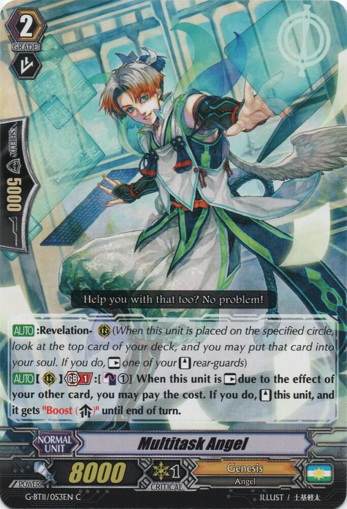 Multitask Angel - G-BT11: Demonic Advent - Cardfight Vanguard