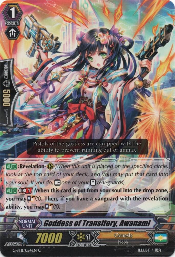 Goddess of Transitory, Awanami - G-BT11: Demonic Advent - Cardfight Vanguard