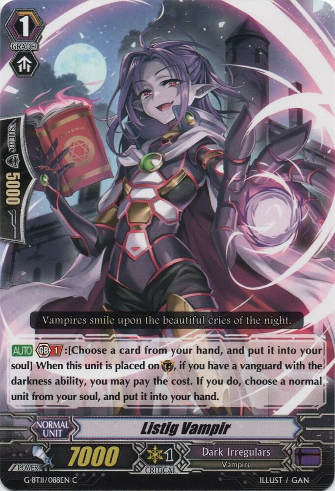 Listig Vampir - G-BT11: Demonic Advent - Cardfight Vanguard