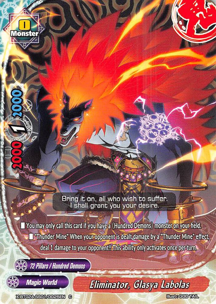 Eliminator, Glasya Labolas - Evolution & Mutation - Future Card ...