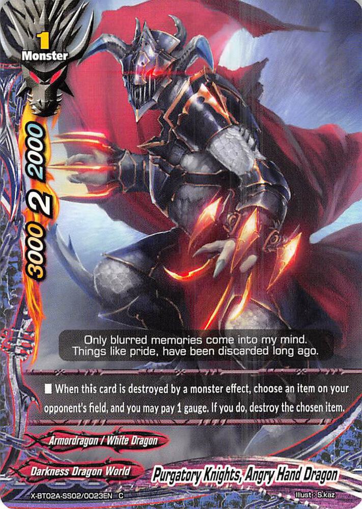 Purgatory Knights, Angry Hand Dragon - Evolution & Mutation - Future ...