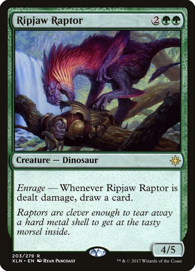 Ripjaw Raptor - Ixalan - Magic: The Gathering - TCGplayer.com