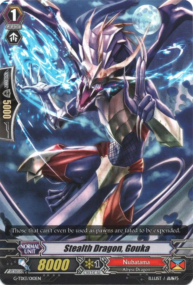Stealth Dragon, Gouka - G-TD13: Evil Eye Sovereign - Cardfight Vanguard - TCGplayer.com