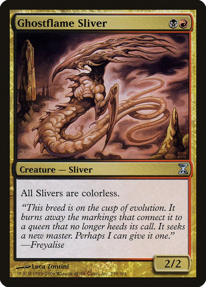 Ghostflame Sliver - Time Spiral - Magic: The Gathering - TCGplayer.com