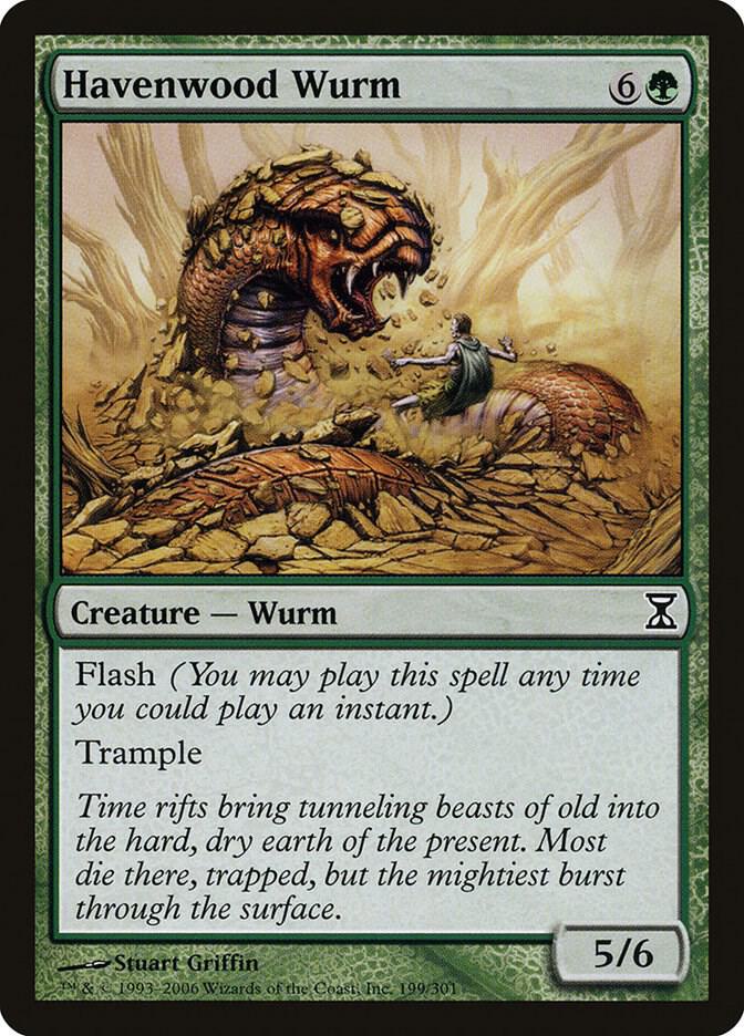 Phantom Wurm - Time Spiral - Magic: The Gathering