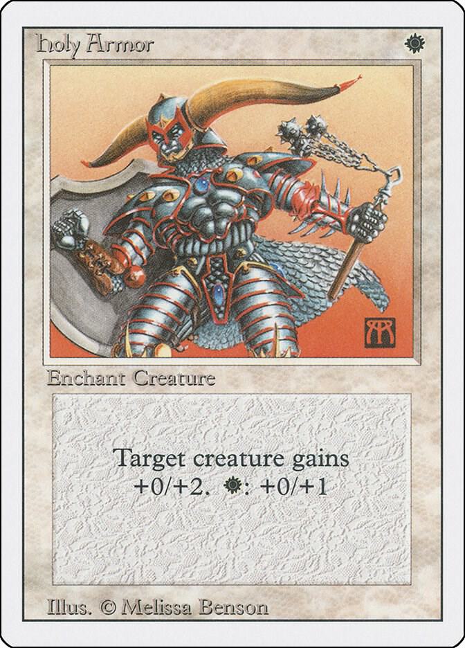 Holy Armor - Revised Edition - Magic: The Gathering - TCGplayer.com