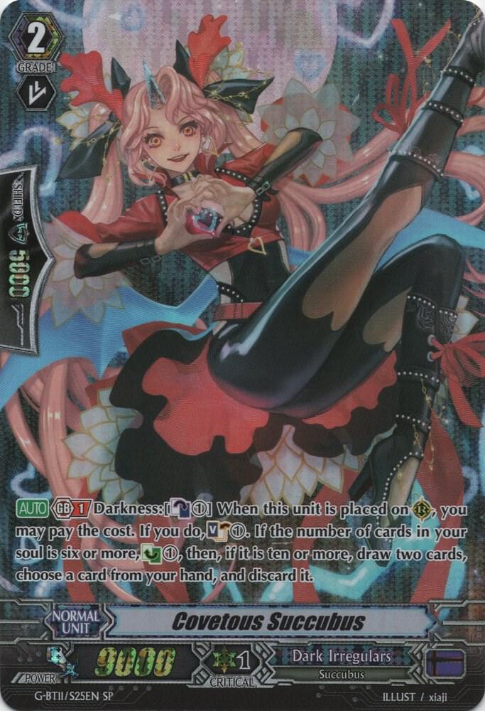 Covetous Succubus (SP) - G-BT11: Demonic Advent - Cardfight Vanguard