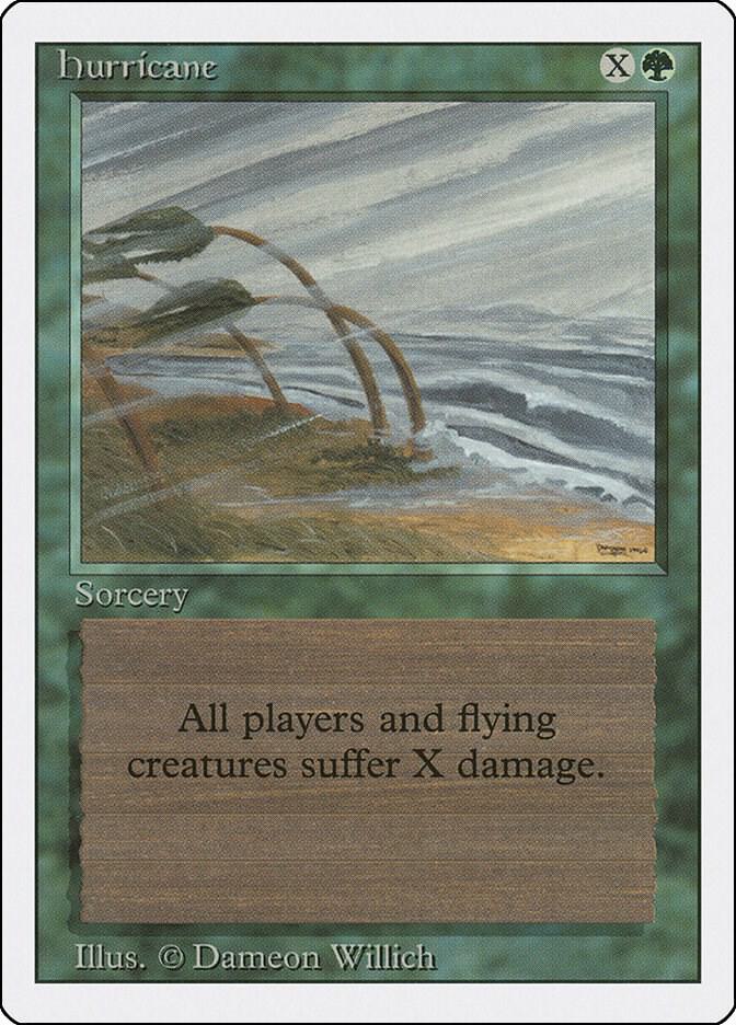 Hurricane - Revised Edition - Magic: The Gathering - TCGplayer.com