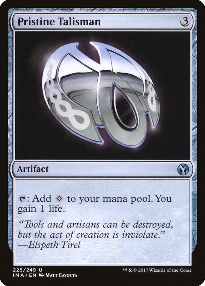 Pristine Talisman - Iconic Masters - Magic: The Gathering - TCGplayer.com