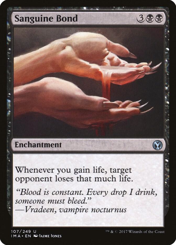 Sanguine Bond - Iconic Masters - Magic: The Gathering - TCGplayer.com